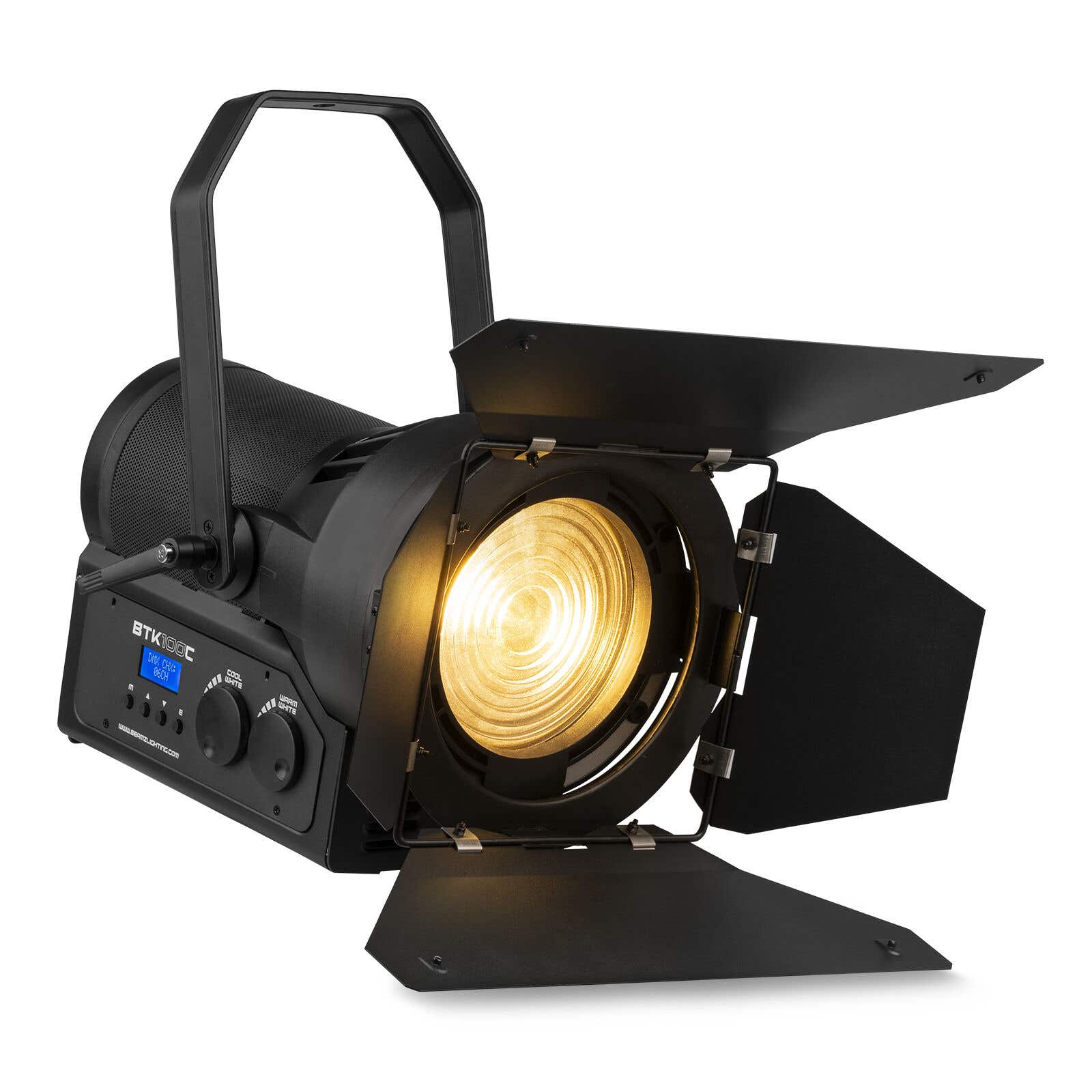 BeamZ Pro BTK100C - Projecteur Fresnel à LED COB 100 Watts - Zoom Manuel